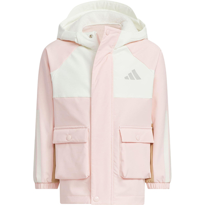 Adidas/阿迪达斯正品LK WV JKT儿童运动宽松梭织连帽外套KS3083