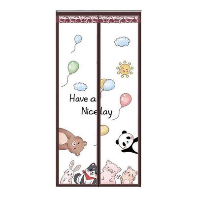 免打孔空调门帘三边加宽