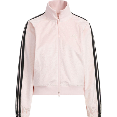 Adidas/阿迪达斯正品2025 STORY女士丝绒立领短款外套KC0174