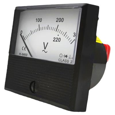 指针式交流 交流电压表 仪表 H-M60 整流系 AC-300V