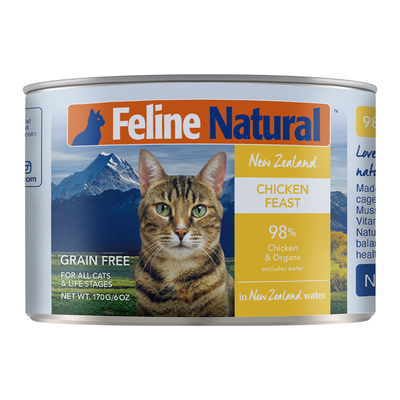 k9进口无谷全价猫主食零食罐170g