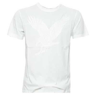 阿玛尼男士鹰标短袖T恤