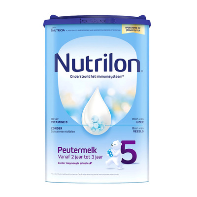 荷兰牛栏5段五段儿童成长配方牛奶粉诺优能2-3岁有四段4段*6罐装