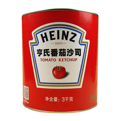 亨氏番茄沙司3kg意面西餐商用