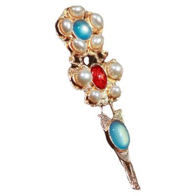 宝石发钗富贵明制发簪