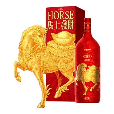 天鹅庄澳洲马年发财生肖红酒礼盒