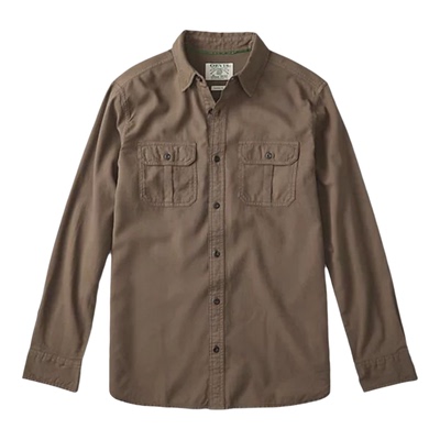 ORVIS男士衬衫棉质工装风柔软翻领衬衣欧美男装休闲衣美版秋冬季