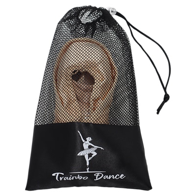 舞蹈鞋收纳袋可印logo透气网袋