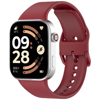 适用于红米手表6/5/4硅胶表带