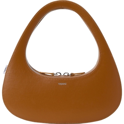 【新年礼物】COPERNI 女褐色皮革简约宽松手柄手提包