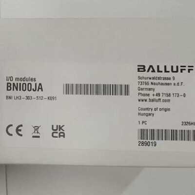 议价巴鲁夫BNI00AJ IO-Link模块 BNI IOL-303-S12-K091 全新原装