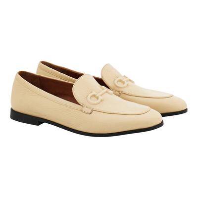 【24期免息】FERRAGAMO菲拉格慕女士Gancini乐福鞋