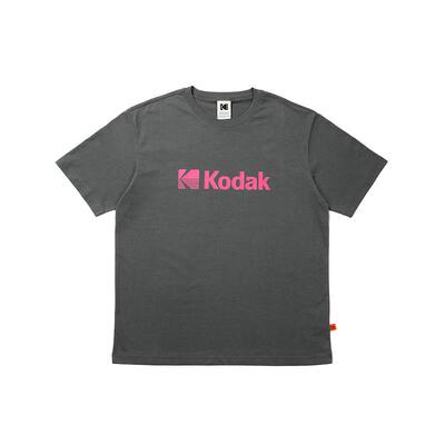 柯达2025年夏季新款经典圆领T恤