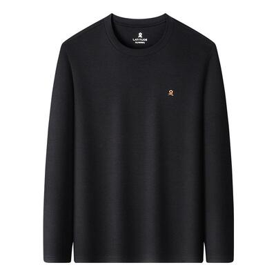 [抗皱免烫100%棉]梦特娇长袖T恤