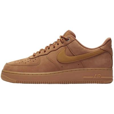 Nike/耐克正品Air Force 1男女小麦色经典复古低帮板鞋CJ9179-200