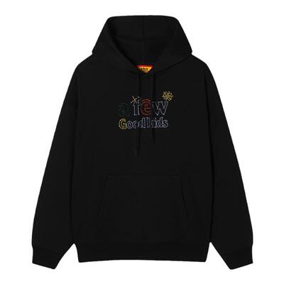 AFGK美式星星烫钻连帽卫衣AFGK