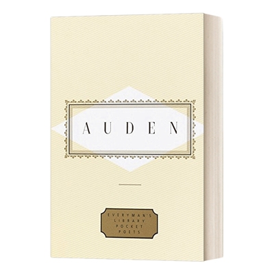 英文原版 Auden Poems Edited by Edward Mendelson 奥登诗选 W.H.Auden 人人图书馆口袋诗人系列 精装 英文版 进口英语原版书