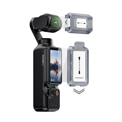 秒贴无尘仓大疆Pocket3/4屏幕膜