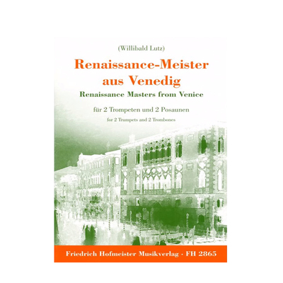 威尼斯文艺复兴大师两支小号长号