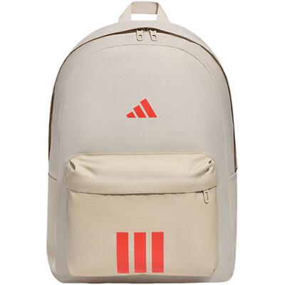 【自营】adidas阿迪达斯通勤收纳学生书包三条纹双肩背包 LE5952