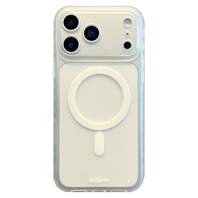 适用iPhone17promax磁吸手机壳女