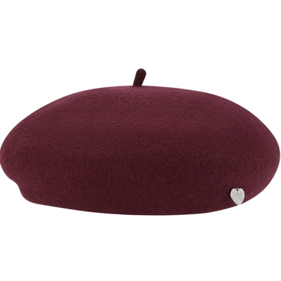 【商场同款】乐町氛围感贝雷帽冬新款韩系少女羊毛帽子C1YAF4374