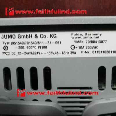 议价JUMO 00413077 久茂全新温控器 di eco 701540/811-31