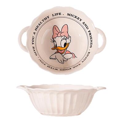 米奇米妮唐老鸭黛丝陶瓷双耳面碗