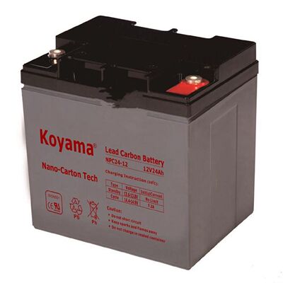koyama蓄电池NP241212V24AH机房UPS电源配套消防照明EPS直流屏
