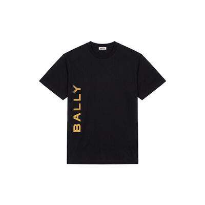 【自营】Bally/巴利纯棉针织圆领休闲男士短袖MO261K019