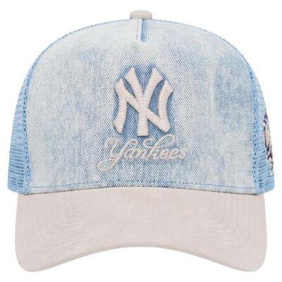 MNxMLB道奇洋基复古弯檐棒球帽