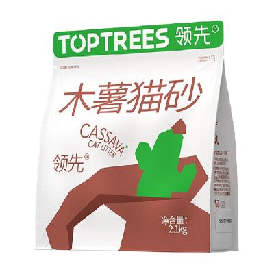 Toptrees木薯猫砂2.1kg×4袋