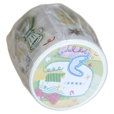 橙子手帐和纸胶带新款特油离型纸