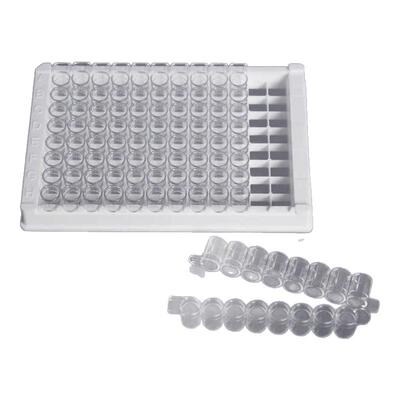 甄选 LABSELECT 31121 96孔可拆酶标板 透明平底非无菌 25块/包