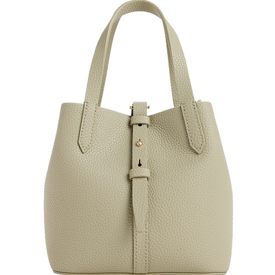 CHARLES&KEITH26夏新款CK2-10151518简约通勤手提水桶包菜篮子包