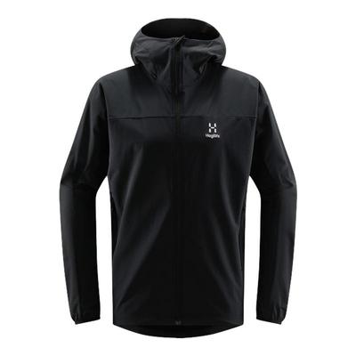 Haglöfs火柴棍Moran Softshell Hood男子户外徒步连帽外套软壳衣