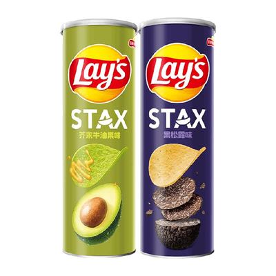 乐事罐装薯片90g×2罐