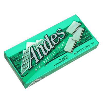 美国安迪士薄荷双层巧克力