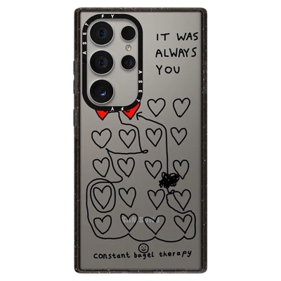 七彩爱心三星S24手机壳