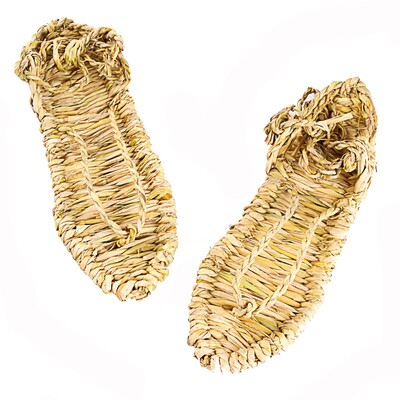 纯手工草鞋麻男款夏凉鞋复古红军