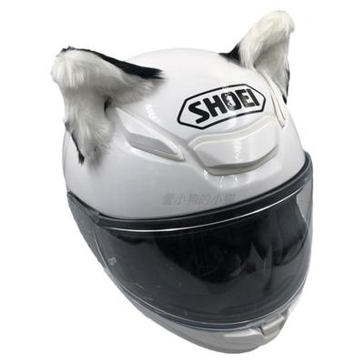 摩托车头盔装饰猫耳朵可爱发带