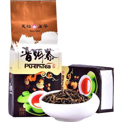 天福茗茶陈香云南特产普洱茶