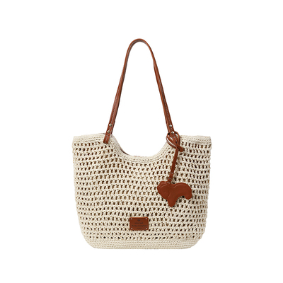 南风Chio2nd原创沙滩编织托特包