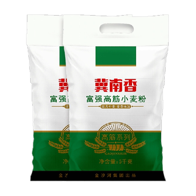 金沙河冀南香富强小麦粉包子饺子