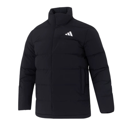 阿迪达斯HELIONIC MID J立领保暖羽绒服休闲防风夹克外套男KH3994