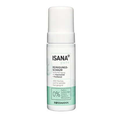 isana深层清洁温和泡沫洗面奶