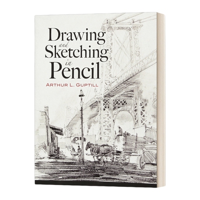英文原版 Drawing and Sketching in Pencil 铅笔画和素描 英文版 进口英语原版书籍