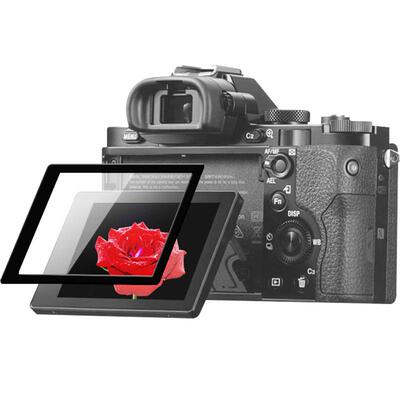 GGS钢化膜适用于佳能5D4/3/SR/1DX/X2/7D2/77D/70D/90/800D/760/750/700/650/1500D金刚屏相机屏幕遮阳罩贴膜