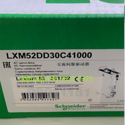 议价施耐德伺服驱动控制器LXM52DD30C41000 LXM52DD12C41000 原装