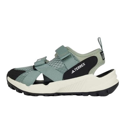 adidas阿迪达斯儿童鞋夏新款男女透气包头魔术贴运动凉鞋IH6373